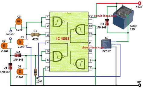 Simple Anti Corrosion Free Liquid Level Sensor Circuit Circuit Ideas For You
