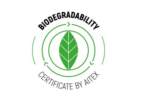 Certificate Of Biodegradability And Compostability Aitex