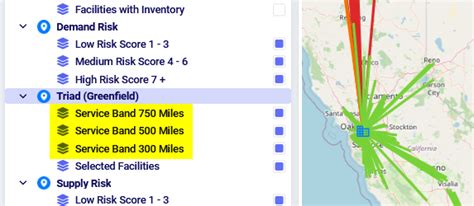 Maps Size Scaling And Color Coding Product Feedback Optilogic