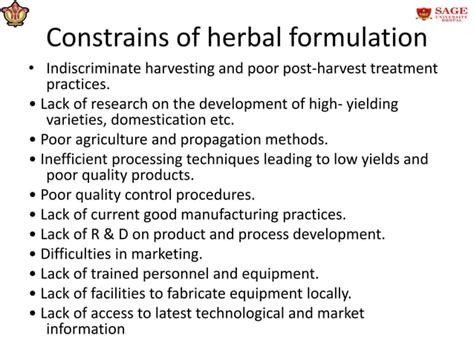 Herbal Formulation Slideshare Pdf Herbs And Supplements