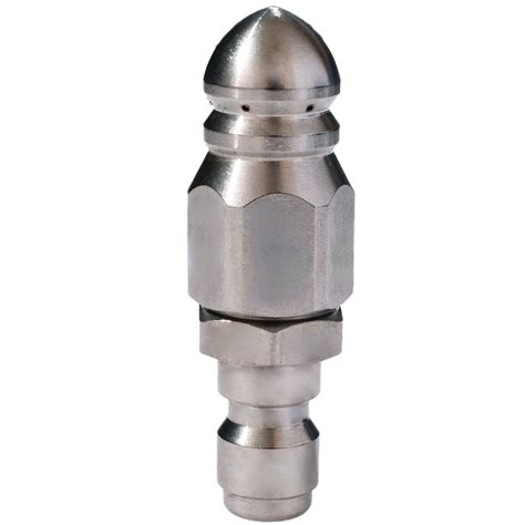 Pressure Washer Sewer Jetter Nozzle Drain Jetting Hose 1 4