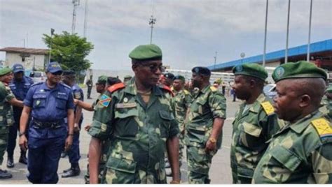 Nord Kivu Le Commandant De La 34e Région Militaire Bruno Mpezo