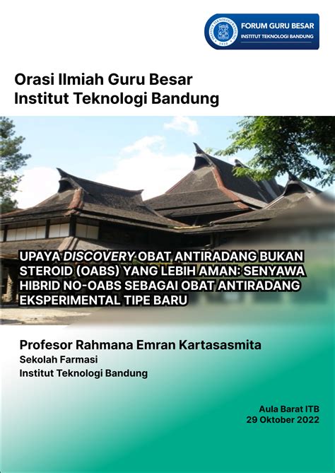 Katalog Buku Orasi Ilmiah Prof Rahmana Emran Kartasasmita Forum Guru Besar