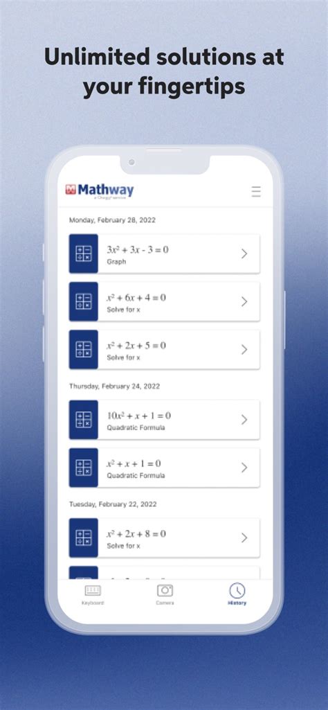 برنامج حل المسائل الرياضية Mathway ميجا أب