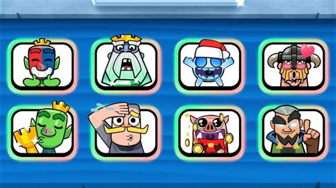 All 46 Exclusive Emotes Of Clash Royale All Limited Clash Royale