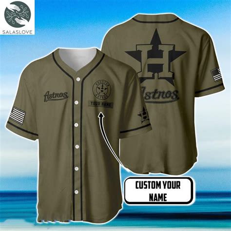 Houston Astros Mlb Baseball Jersey Custom Name