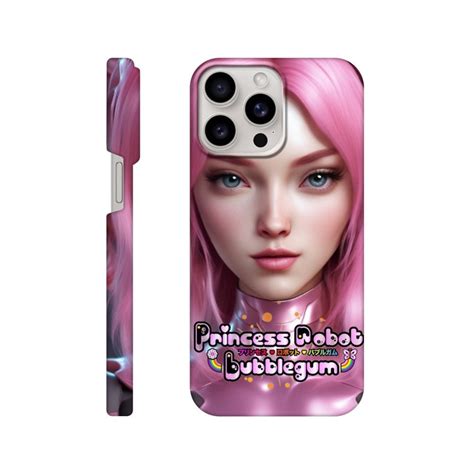 A Slim Case With The Princess Robot Bubblegum Logo On Etsy