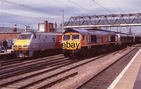 35mm Slide Gbrf Class 66 66772 And Virgin 82222 Doncaster £299