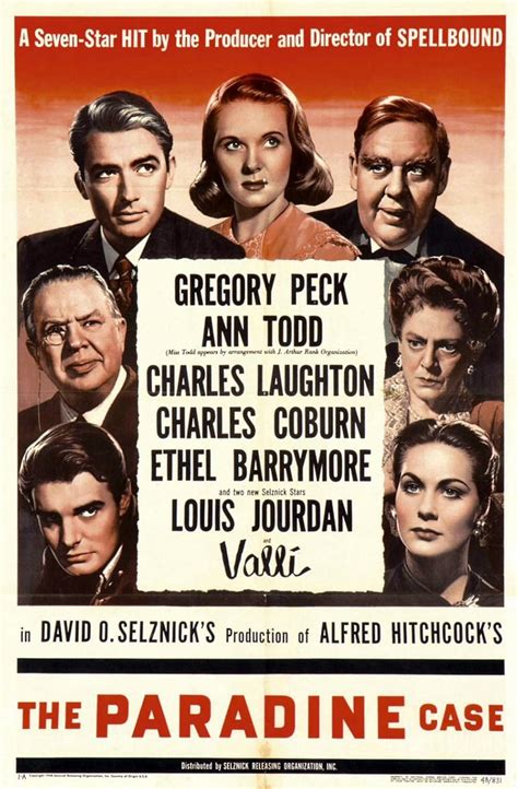 The Paradine Case 1947 Technical Specifications Imdb