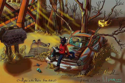Nitw Mae On A Car By Cafecorgi On Newgrounds