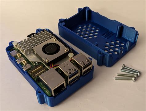 Raspberry Pi 5 Active Cooler Nvme Ssd Case By Geoff B Uk Download Free Stl Model