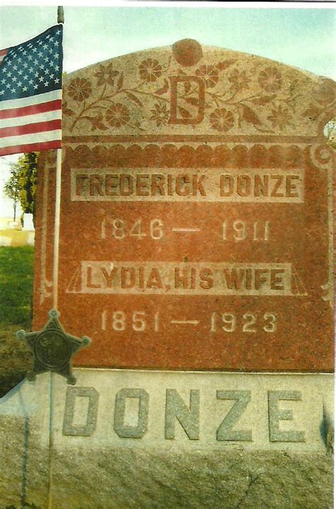 Defiance County Ohio Genealogy Frederick Donze Civil War Soldier