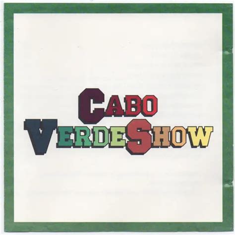 Cd Cabo Verde Show Cabo Verde Show Estándar Envío Gratis