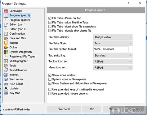 PSPad Editor Screenshots