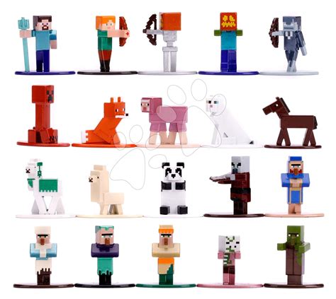 Kolekcjonerskie Figurki Ze świata Minecraft 20 Sztuk Jada