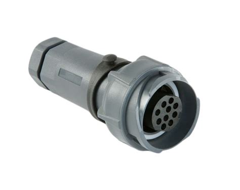 Inline Cable Connector Pxp7011 Series 6 Contact Plug Screw Termination Contacts Supplied Fitted