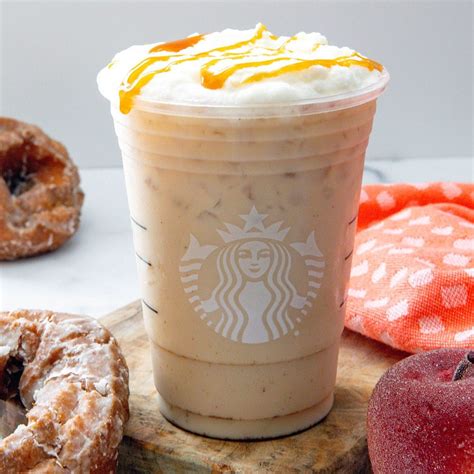Iced Caramel Apple Cream Latte Starbucks Copycat Apple Crisp Cold