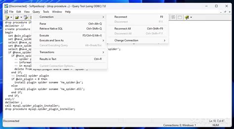Query Tool Using Odbc Download Softpedia