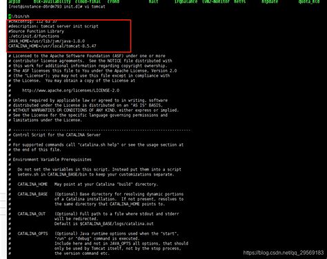 Linux下设置tomcat为服务 开机启动linux下tomcat设置服务启动 Csdn博客