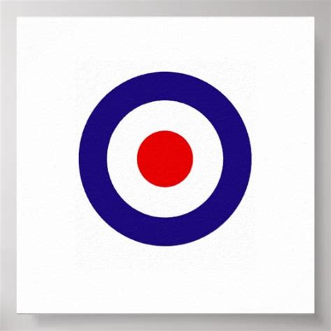 Mod Symbol Poster Zazzle