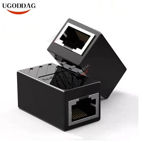 네트워크 Rj45 커넥터 Cat765e 이더넷 어댑터 이더넷 Lan 와이어 헤드용 연장 케이블 암 암 플러그 8p8c플러그 And 커넥터 Aliexpress
