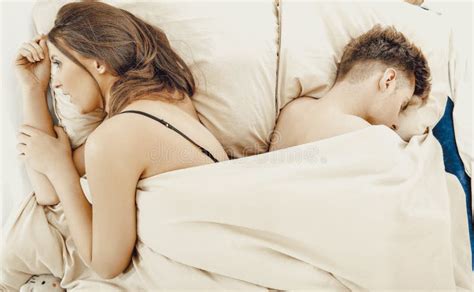 Beautiful Naked Couple In A Tender Embrace Stock Image Image Of