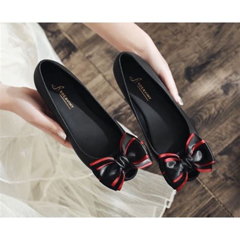 Jual Flat Balet Wanita Pita Warna Warni Shopee Indonesia