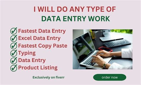 Provide Accurate Data Entry Services By Saratayyab677 Fiverr