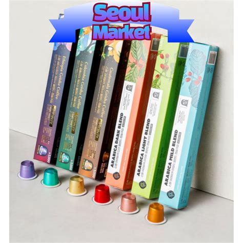 Daiso Coffee Capsule 6 Types Shopee Malaysia