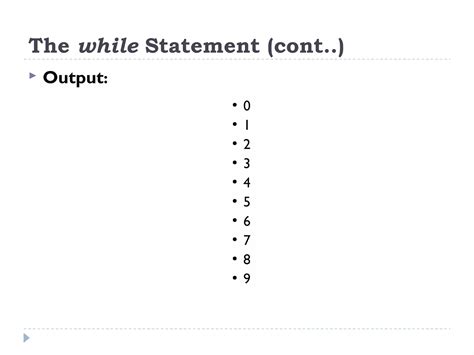 Lecture 9 Control Structures 1 Ppt