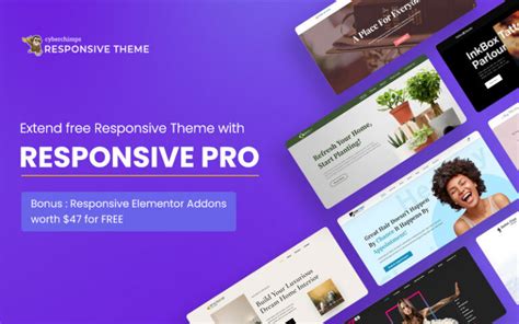 responsive pro readymade wp website templates ltd