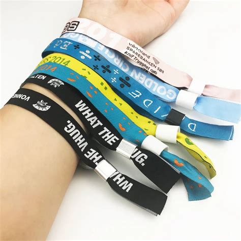 Satin Custom Fabric Wristbands At ₹ 8piece Customized Wristbands In