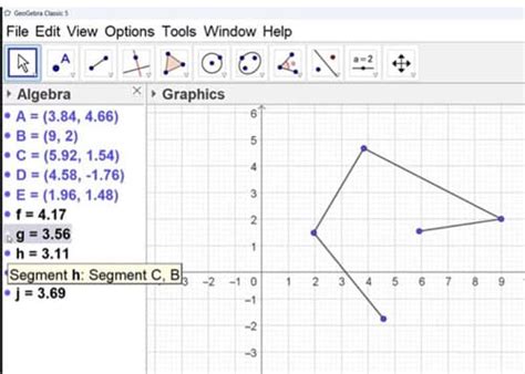 Parametric Graphic Statics With Geogebra