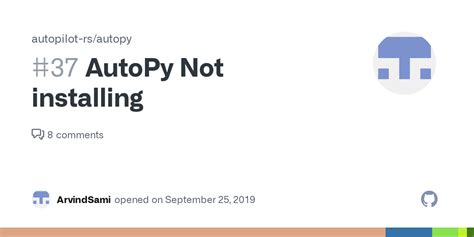 Autopy Not Installing · Issue 37 · Autopilot Rsautopy · Github