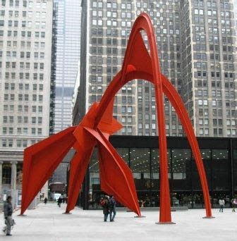 Calder Flamingo Chicago Alexander Calder Calder Sculpture Art