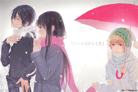 Noragami Yato Yukine Hiyori Iki Hd Wallpaper Download