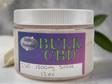 Cbd Isolate Salve Topical 12oz Jar Bulk 1500mg Strength White Horse Cbd