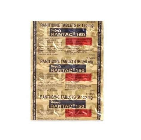 Rantac Ranitidine 150mg Tablets At ₹ 200stripe Ranitidine Tablet In