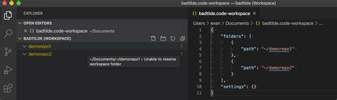 Workspaces Support Variables For Home Folder Issue Microsoft Vscode GitHub