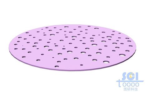 圆形的随机多孔膜材料 镇江图研科技有限公司