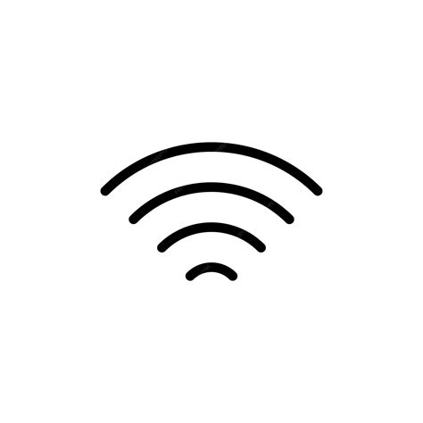 Premium Vector Wifi Icon Set Wi Fi Connection Vector Symbol Mobile