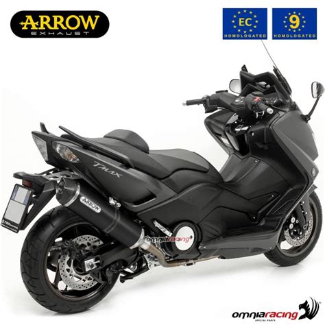 Arrow Full System Exhaust Approved In Dark Aluminum For Yamaha