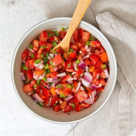 Chipotle Mild Salsa Recipe For Easy Pico De Gallo Oh Thats Good