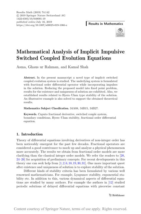 Mathematical Analysis Of Implicit Impulsive Switched Coupled Evolution