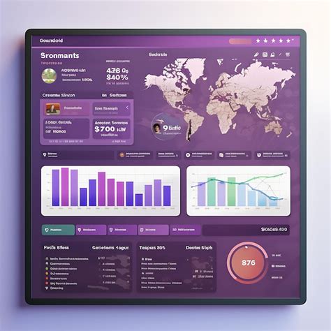 Premium Ai Image Web Dashboard Marketing Campaign Performance