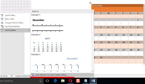 How To Use Quick Tables In Microsoft Word 2016 Wikigain