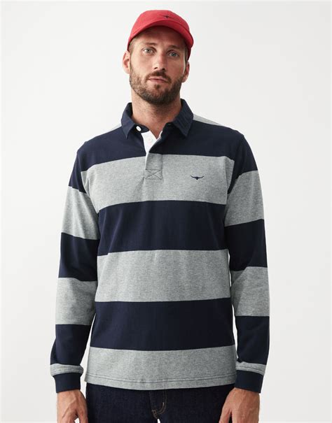 Buy Rm Williams Tweedale Navy Rugby Jersey Online Rembrandt Nz
