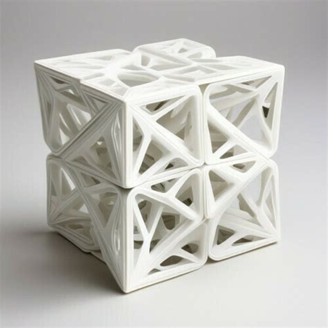 Stl File Infinity Cube Removal Of Triangles Print In Place ♾️・3d Printer Design To Download