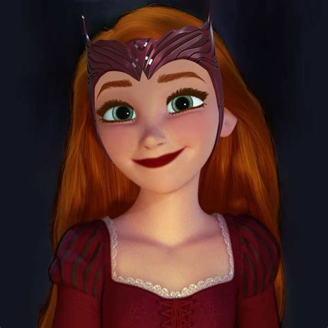 Scarlet Witch As Rapunzel In 2024