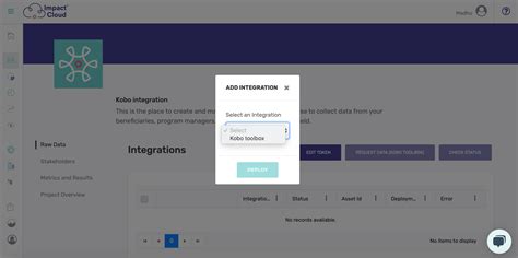 Kobotoolbox Integration With Impact Cloud